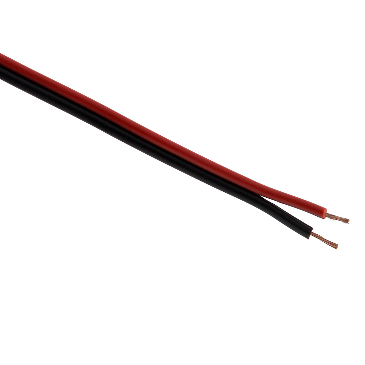 Câble audio HI-FI 2x0,75mm² rouge/noir - 500m - Zenitech – Enexo PRO